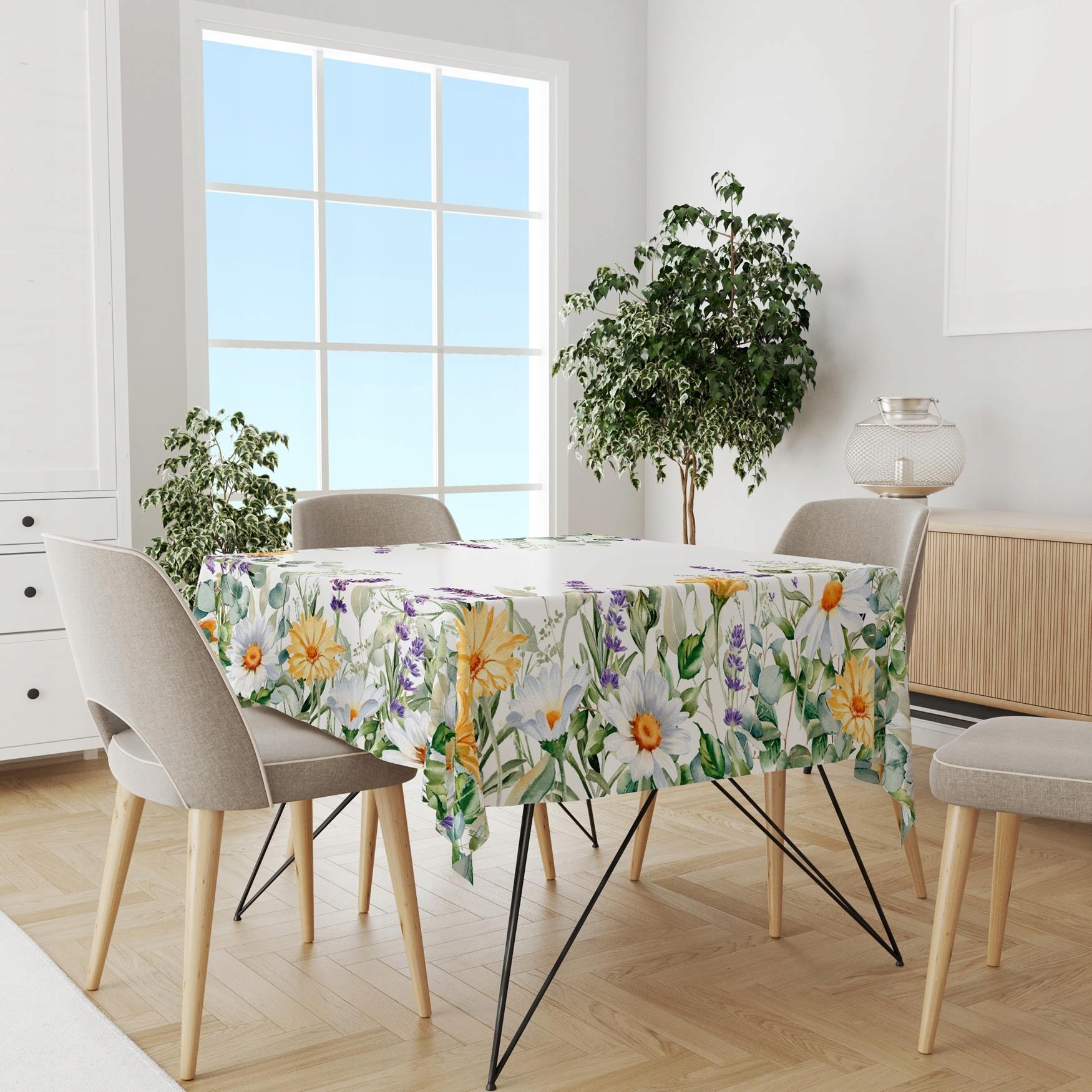 Fata de masa, HomeView, OBP807, 140x180 cm, 100% poliester, 180g/m2 ...