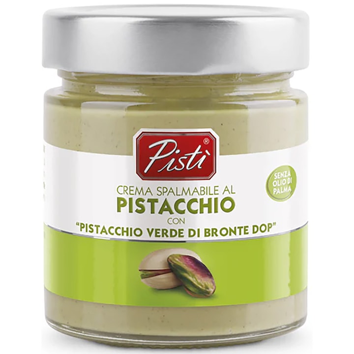 Crema de Fistic Verde de Bronte DOP Tartinabila, Pisti, 195 g - eMAG.ro