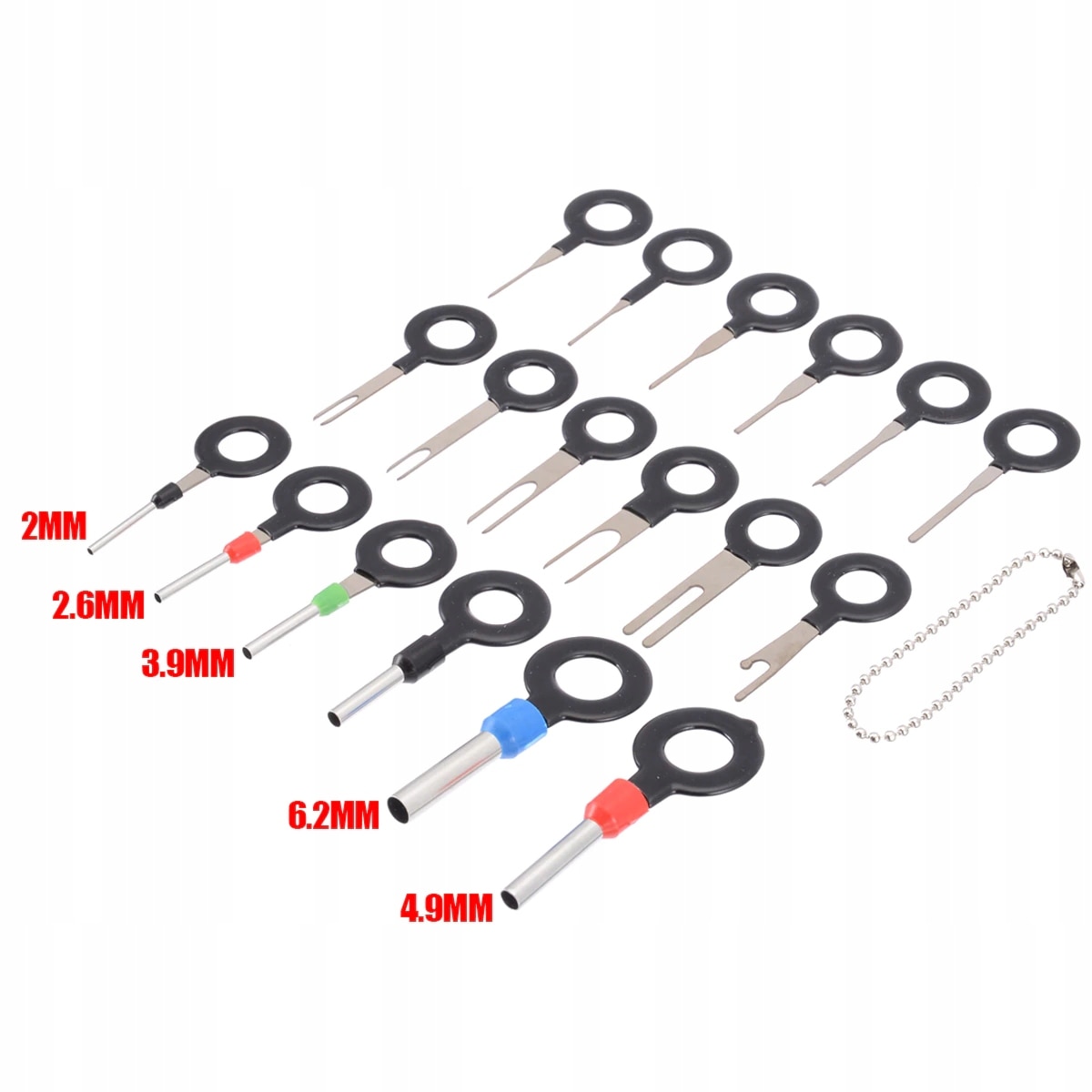 Set chei demontare pini conectori, 18 bucati, Metal, Ergonomic, Auto si ...