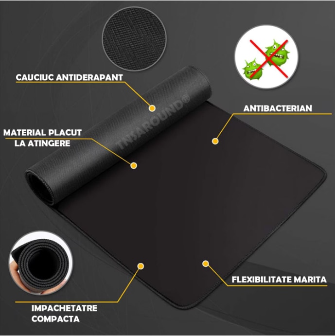 MousePad Gaming Profesional League Of Legends, 800x300x3mm, Viteza ...