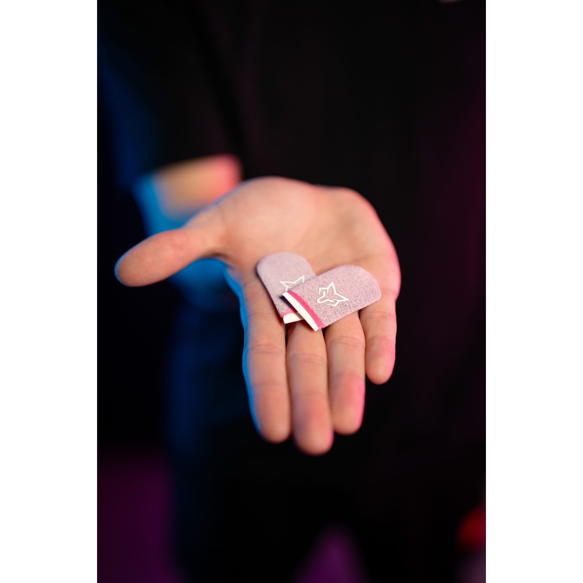 Set 2x Degetare (manusi) Gaming Profesionale, Fox V4, Fibra Carbon ...