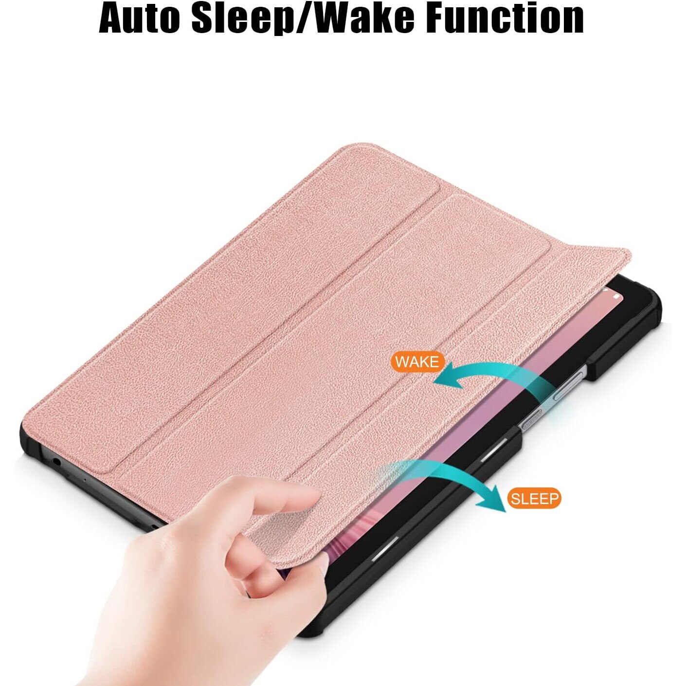 Husa Slim Sigloo, Smart Cover, Trifold, pentru tableta LENOVO Tab M10 3rd Gen(TB-328FU, TB-328XU ...