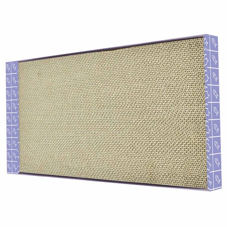 Zgarietor din carton pentru pisici, model tabla dubla, 45.38x24.76x3.81 ...