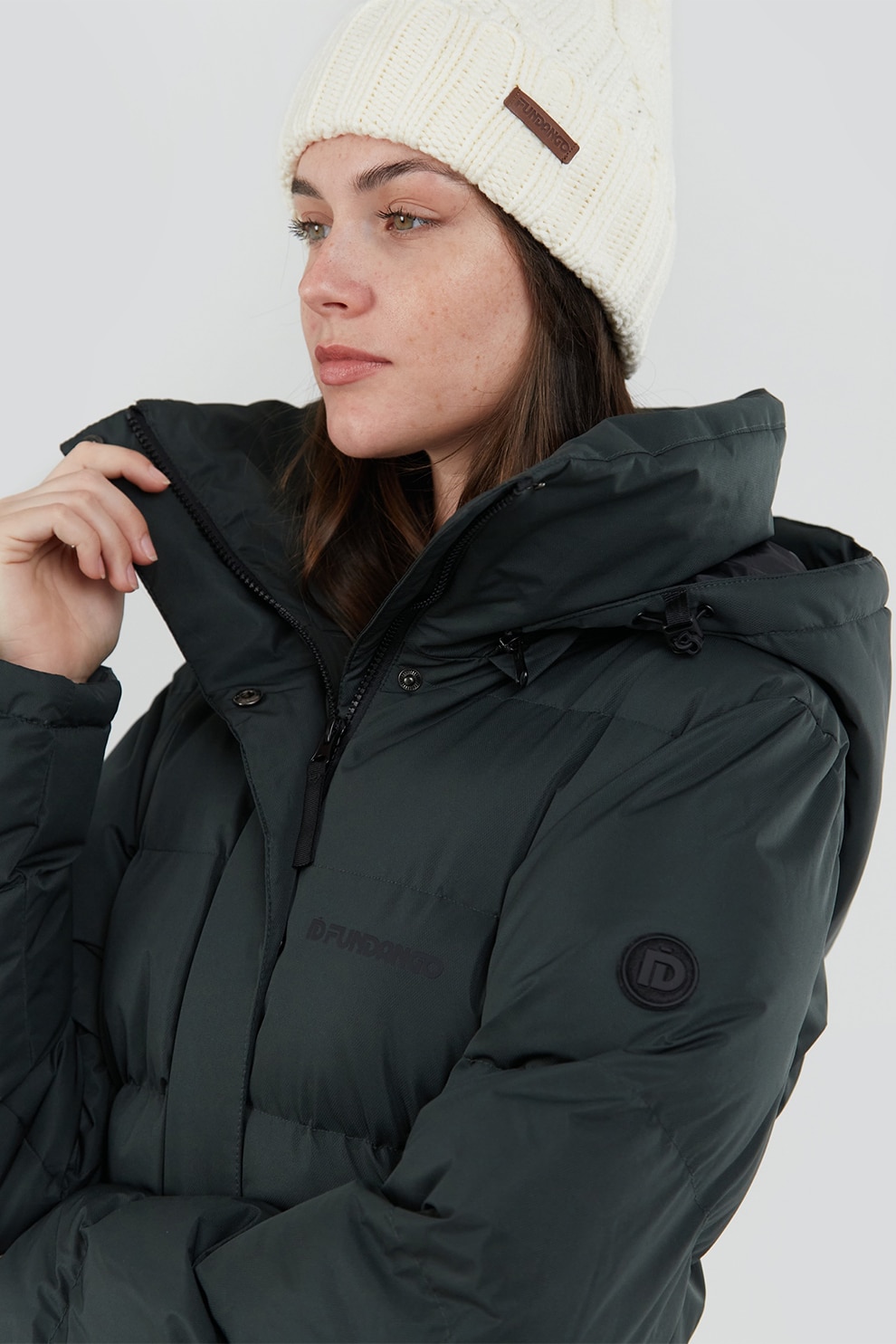 Fundango, Дълго подплатено зимно яке Sabina - eMAG.bg