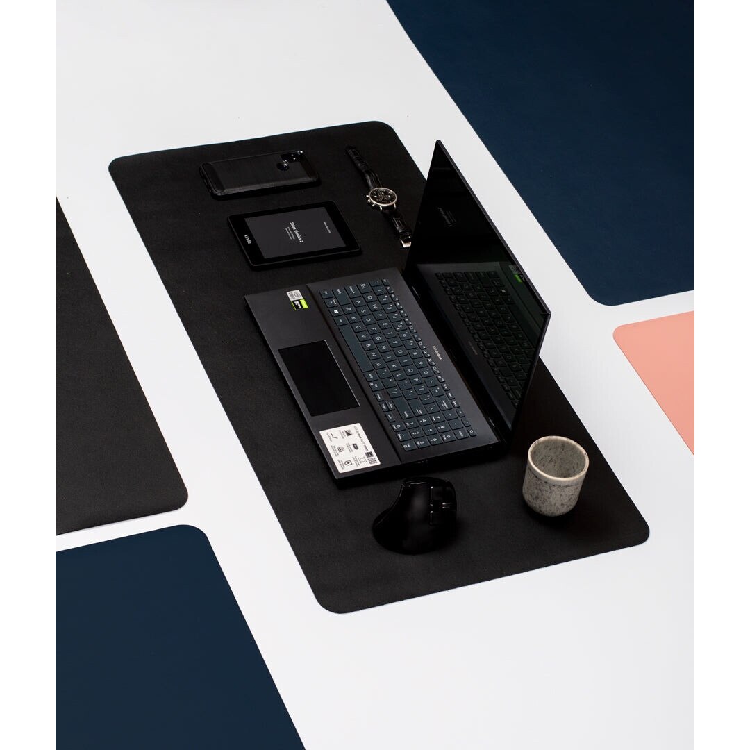 Mapa birou, Ordino, piele, negru, 60 x 35 cm, S, grosime 2mm ...