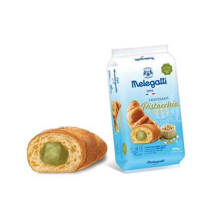 Croissant Melegatti, Crema de Fistic, 6 Bucati, 300gr (6x50gr) - eMAG.ro