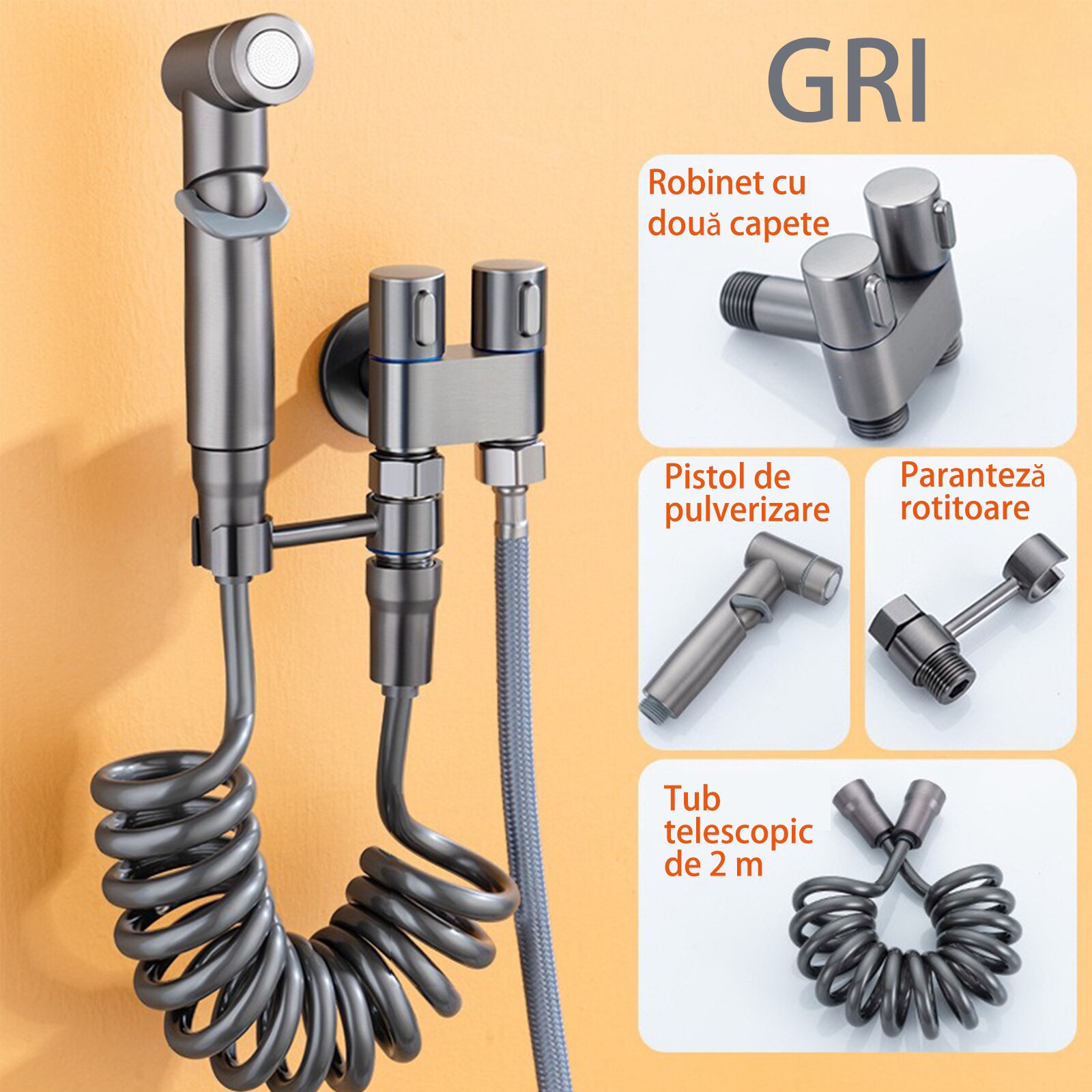 Se dus standard Alama 1 in 2 iesiri Supapa unghiulara Curatarea ...