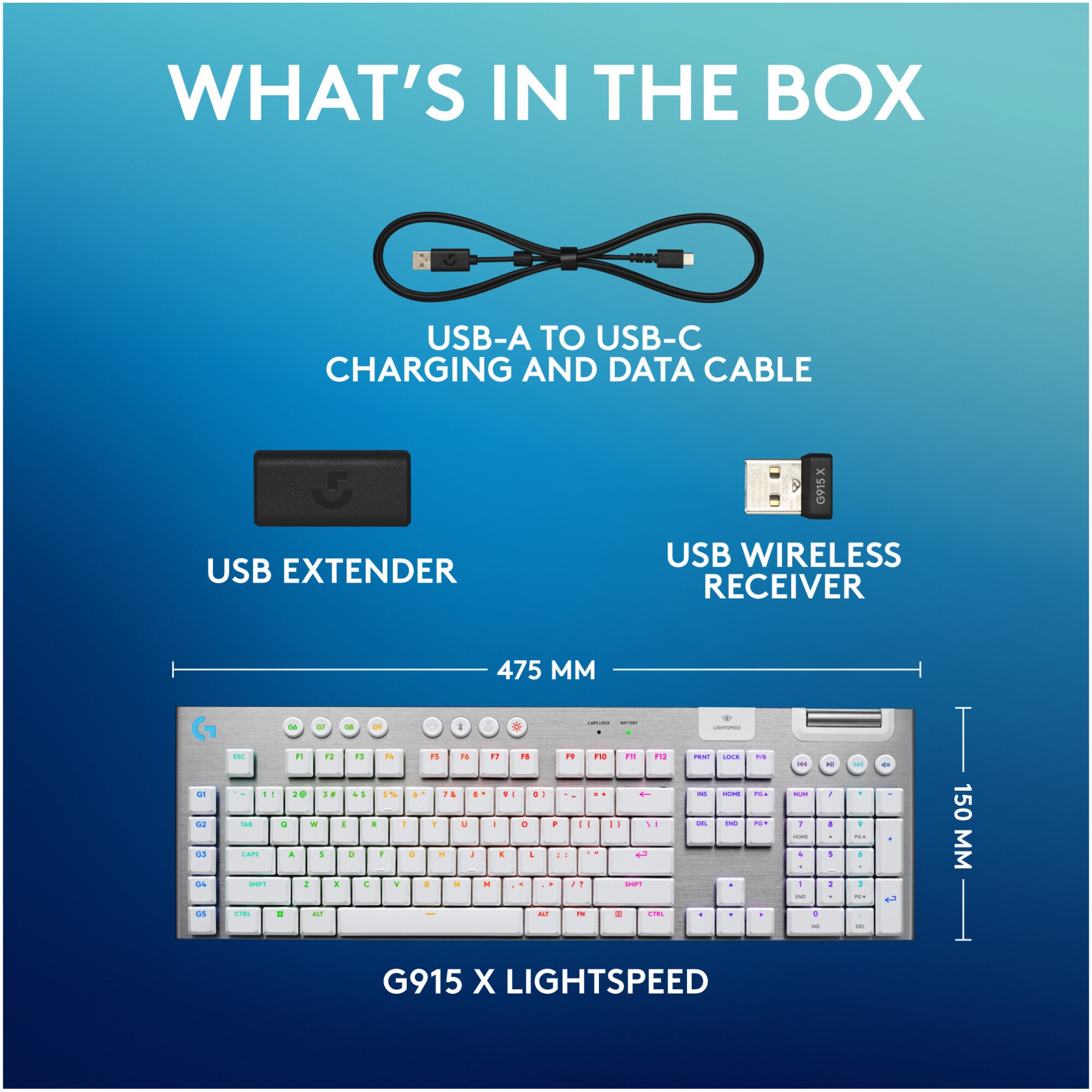 Tastatura Mecanica Gaming Logitech G915 X LIGHTSPEED, Tactile, Low ...