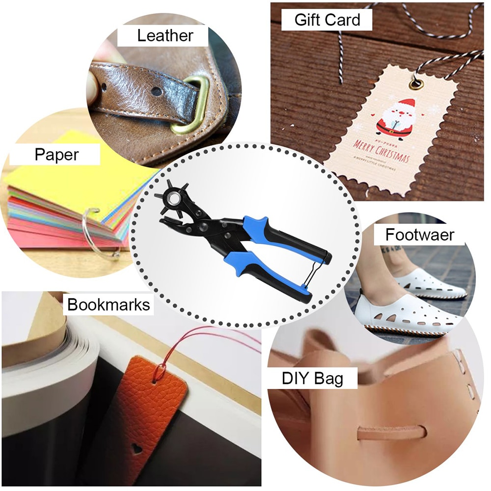 Клещи за пробиване на колани 6 размера - eMAG.bg