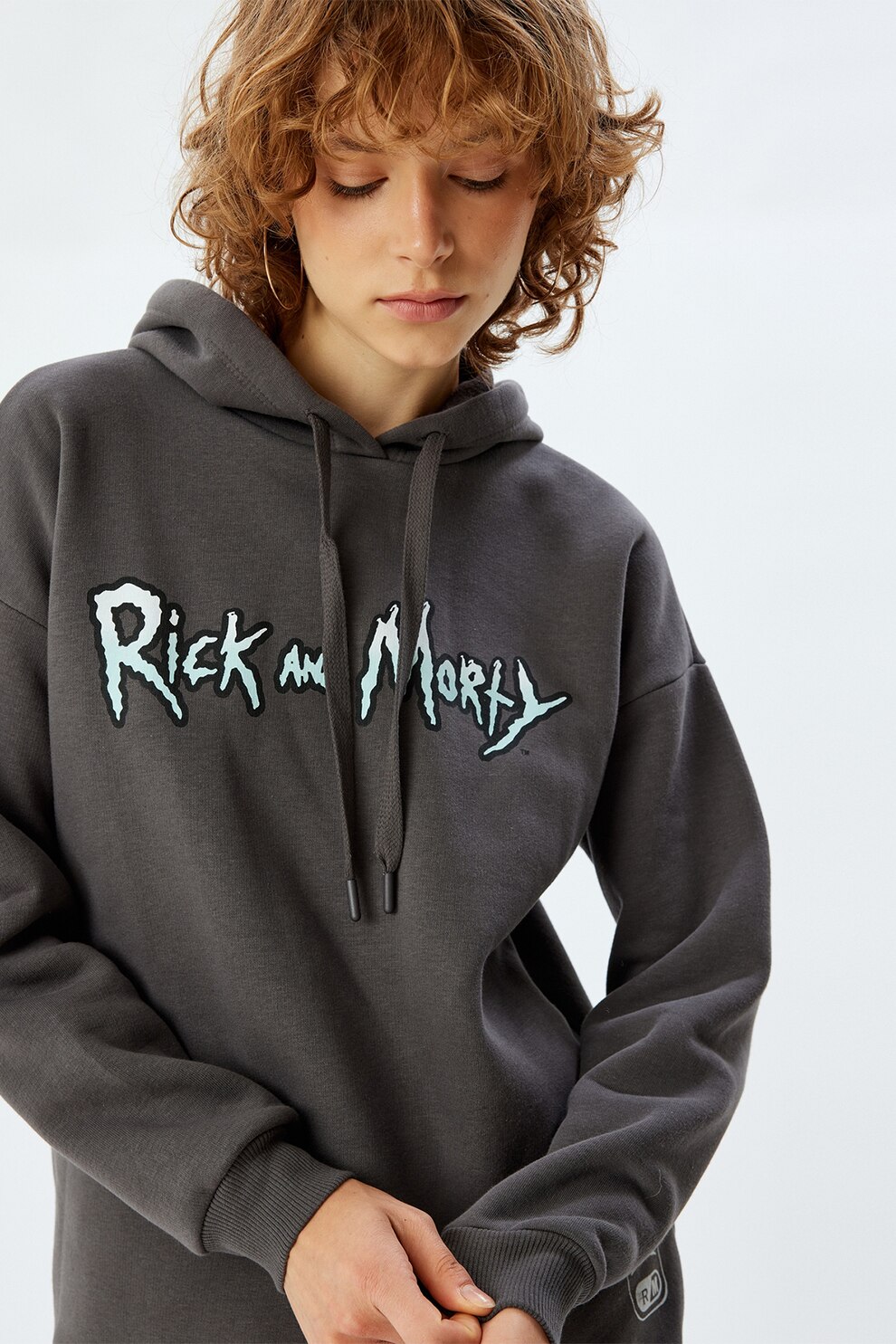 KOTON, Hanorac din amestec de bumbac cu desene - eMAG.ro