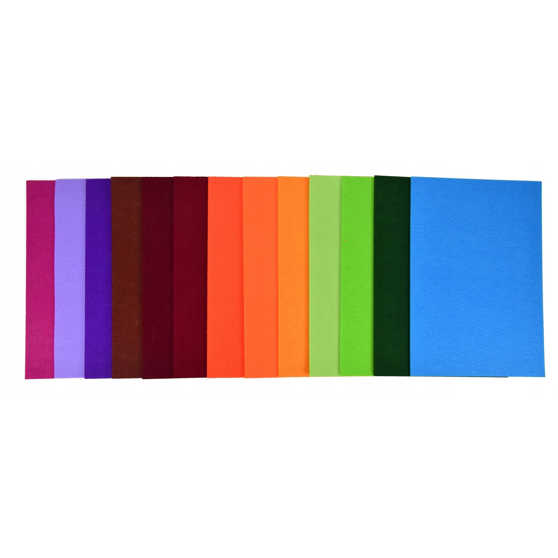 Set 13 x Tesatura de pasla pentru copii, Gigant, A4, Multicolor ...