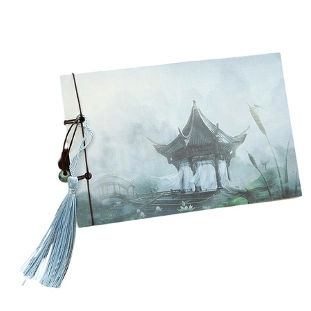 Semne de carte din caligrafie chineza, Hartie, Albastru - eMAG.ro