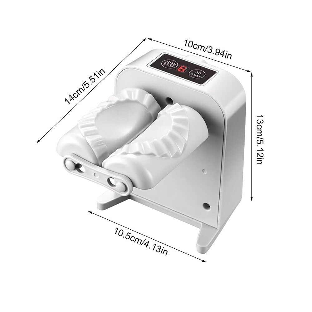 Masina automata de ravioli, longziming, alb, 14x13x10cm, set cu lingura ...
