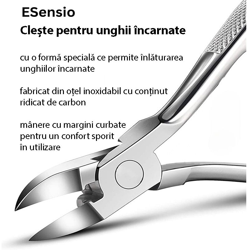ESensio® 13 részes manikűr és pedikűr készlet, nagy/kis íves ...