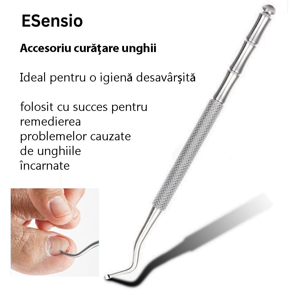 ESensio® 13 részes manikűr és pedikűr készlet, nagy/kis íves ...