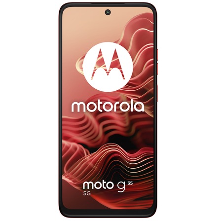 Telefon Motorola Moto g35, Dual SIM, 128GB, 8GB RAM, 5G, Guava Red ...