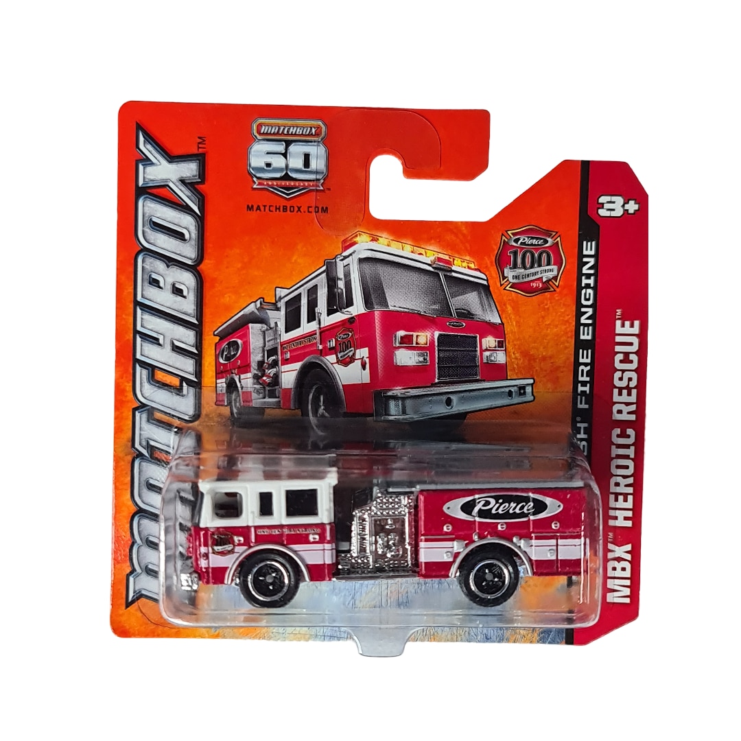Masinuta metalica Matchbox, Pierce Dash Fire Engine, Colectia MBX ...