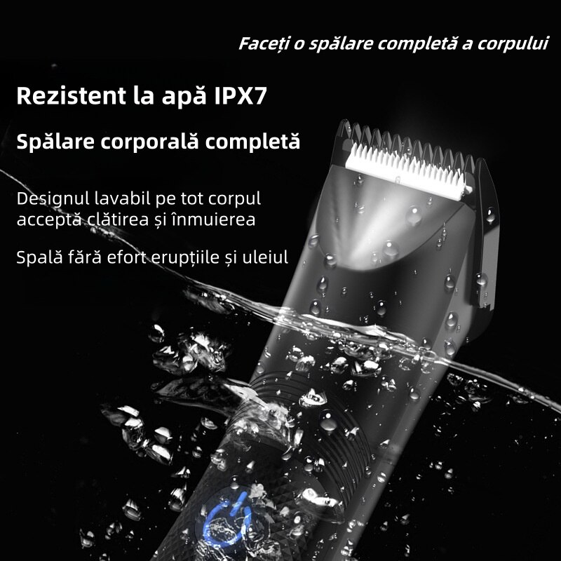 Aparat de Ras Intim Electric – Unisex, pentru Par Pubian, Subrat, Piept ...