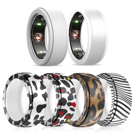 Set 6 huse protectoare pentru inel Oura, Yhemday®, silicon, Multicolor ...