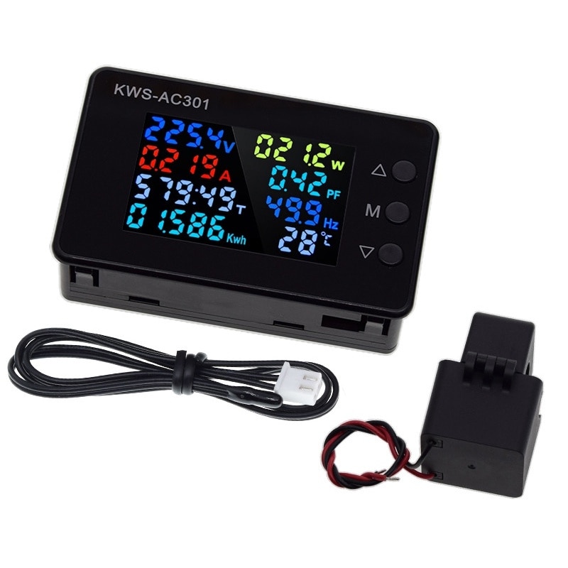 Multiméter, KWS-AC301, ampermérővel, voltmérő AC 50-300V, 100A, Nyitott - eMAG.hu