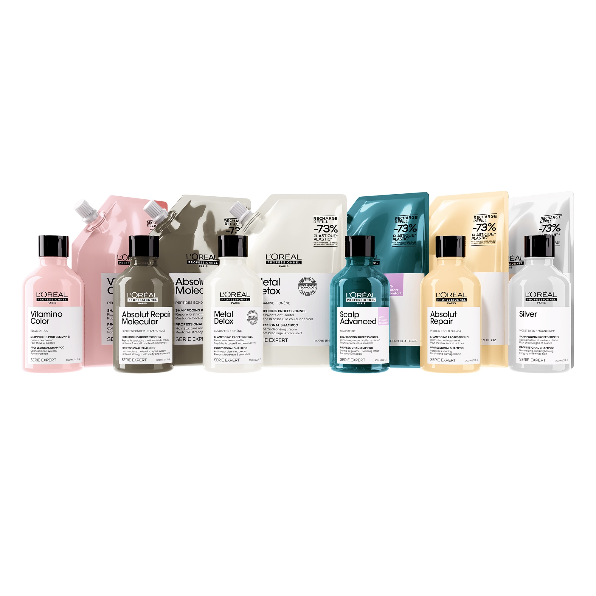 Pachet : Sampon L'Oréal Professionnel Serie Expert Metal Detox pentru ...