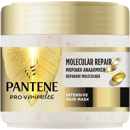 Masca de par Pantene Pro-V Miracles Molecular Bond Repair cu Biotina, pentru par uscat si ...