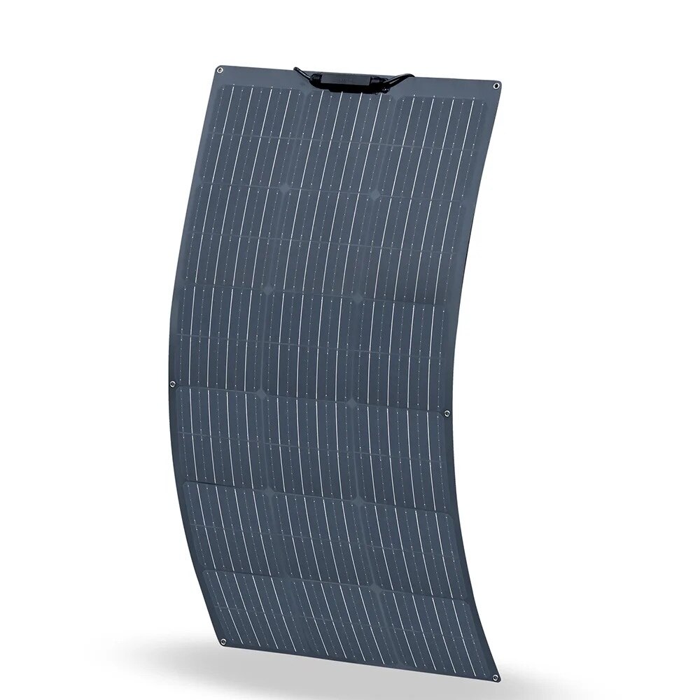 Kit panou solar flexibil 200W, tehnologie monocrystalline, controler de ...