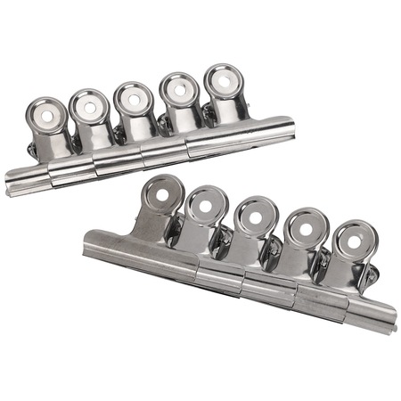 Set 10 Clipsuri din inox Jormftte pentru Arta, Documente, 10x3cm - eMAG.ro