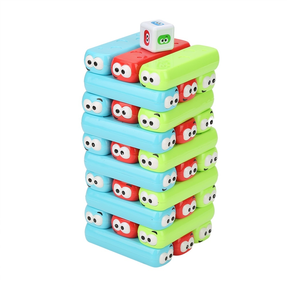 Set de jocuri educationale cu blocuri de construit Jormftte, 30 piese ...