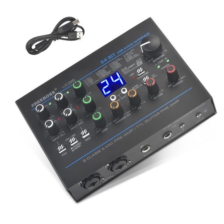 Interfata audio, 5 canale, 24 efecte digitale, 24Bit, 48KHz - eMAG.ro