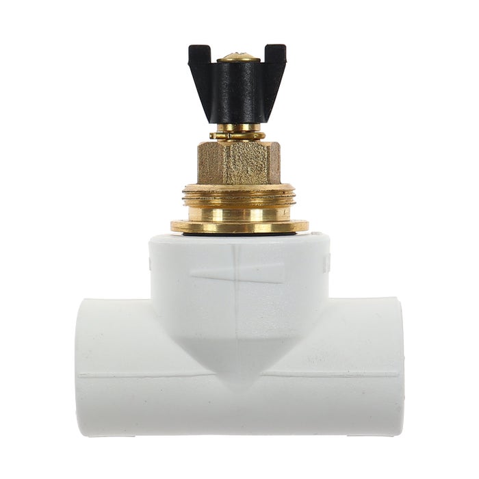 Robinet de trecere ingropat Firat, PPR alb, DN 20 - eMAG.ro