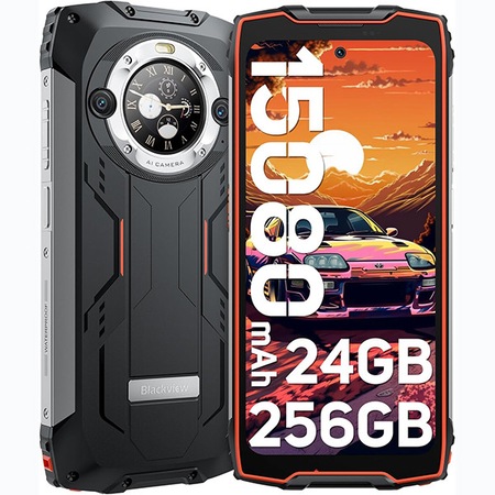 Telefon mobil Blackview BV9300 Pro, 24GB Ram(12GB+12GB extensibili ...