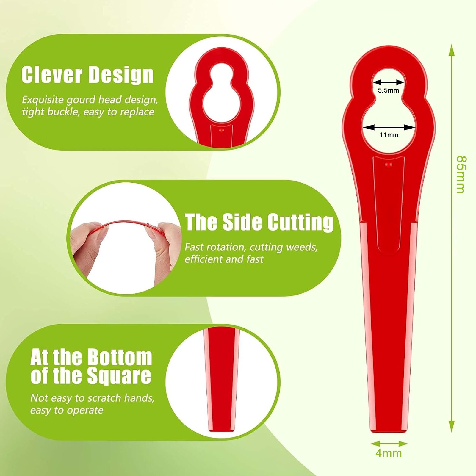 Set 150 lame trimmer, SINBINTA, Design fina, Rezistenta de lunga durata ...