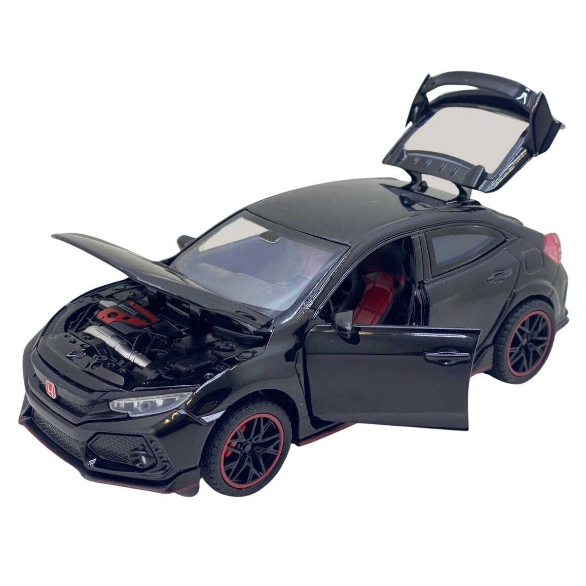 Macheta Honda Civic Type R, Metal, Sunete de Motor si Lumini, Functii ...