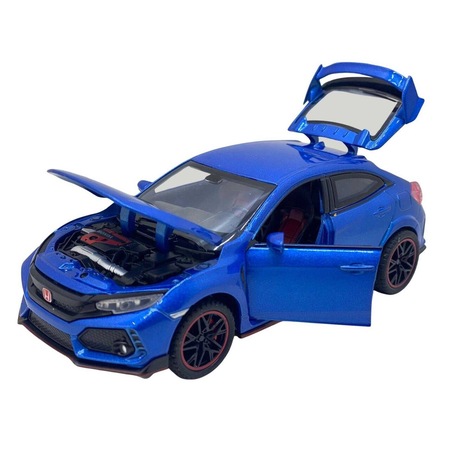 Macheta Honda Civic Type R, Metal, Sunete de Motor si Lumini, Functii ...