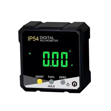 Inclinometru digital Rqiurpn cu display LCD, magnet, impermeabil ...