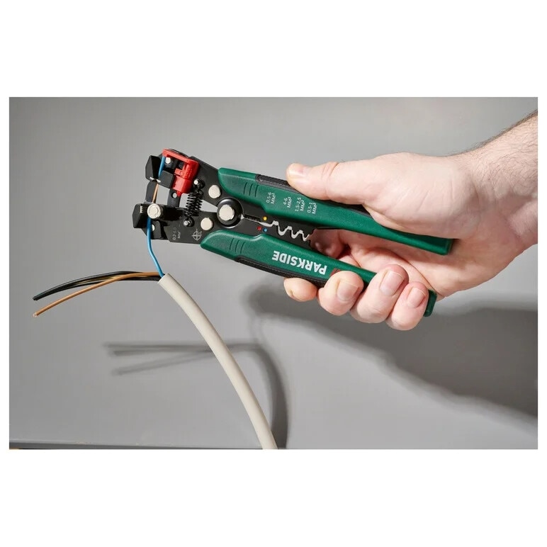 ParkSide PCZS 231 C2 szerszámkészlet, automata csíkozó és krimpelő fogó ...