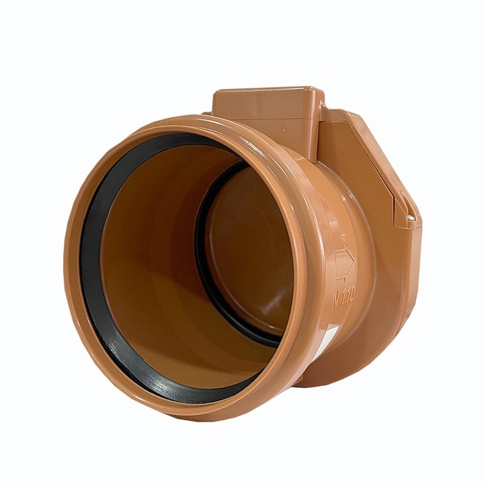 Clapeta antiretur de capat, PVC, cu inel, D 110 mm - eMAG.ro