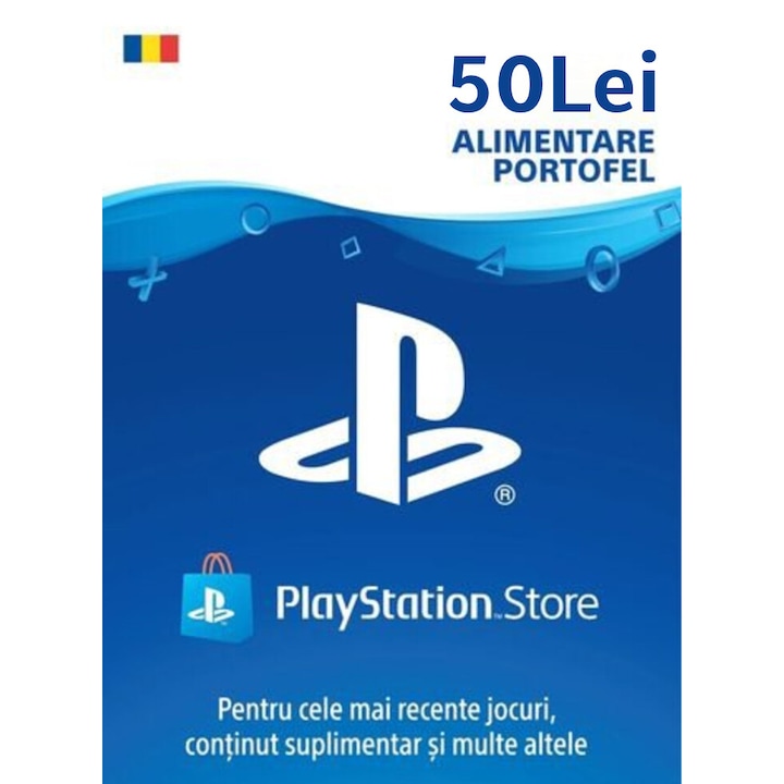 Playstation Gift Card 50 RON - eMAG.ro