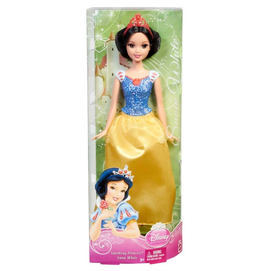 Papusa Mattel Alba ca Zapada Printesa Sclipitoare - eMAG.ro