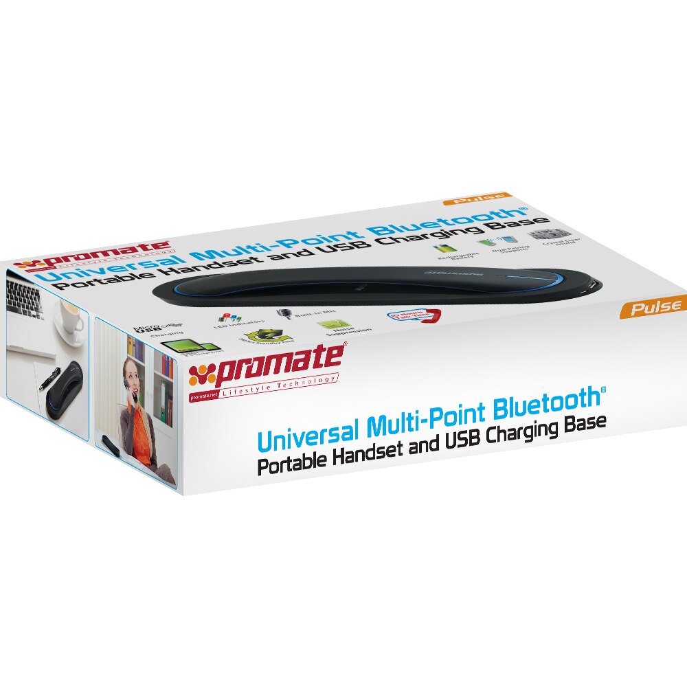 Receptor Bluetooth Promate, Universal, Negru - eMAG.ro