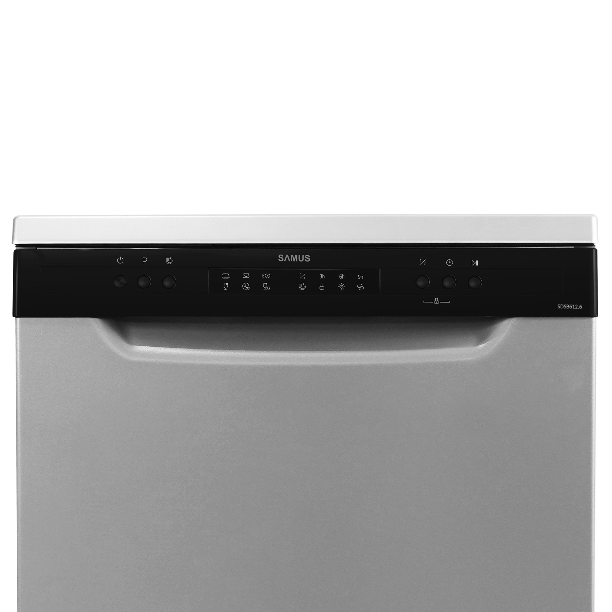 Masina de spalat vase Samus SDSB612.6, 12 seturi, 6 Programe, Latime 60 ...