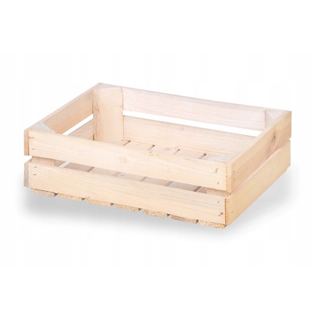 Lada pentru fructe, 40x30x12cm, Lemn - eMAG.ro