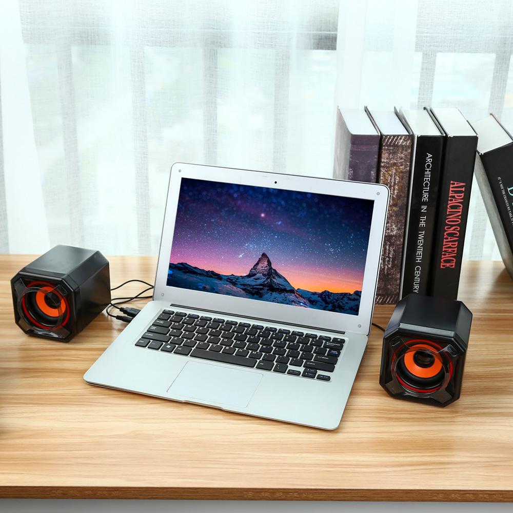 Set 2 boxe audio bass, PC, Q88, 30W P.M.P.O - eMAG.ro