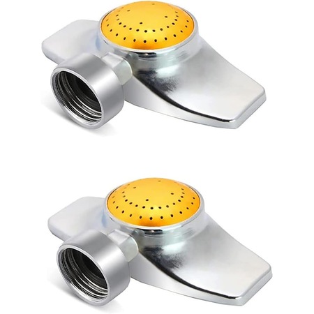 Set 2 aspersoare, Rqiurpn, metal, 360 grade, raza de stropire 4m ...