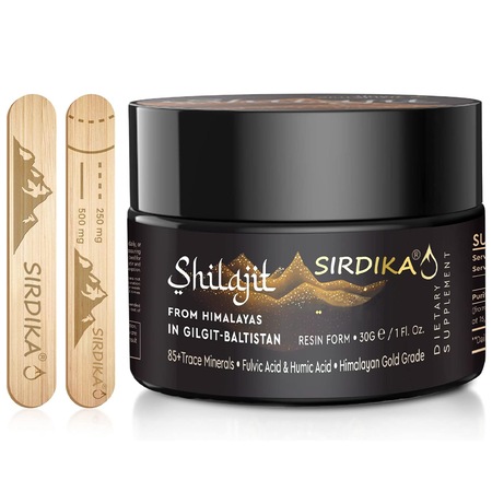 Supliment Alimentar, Gold Grade 100% Pure Shilajit, SIRDIKA®, Sursa ...