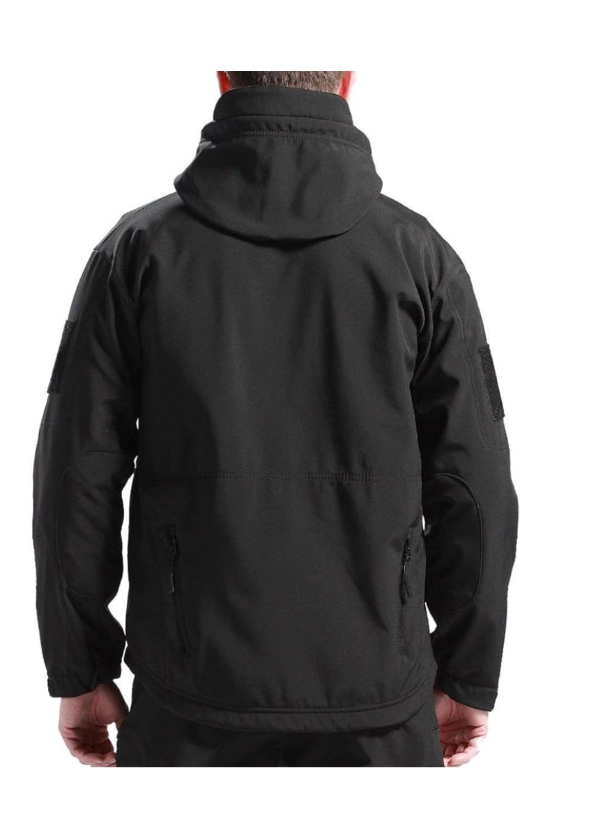 Jacheta softshell barbati, Cozevdnt, Poliester, Negru - eMAG.ro