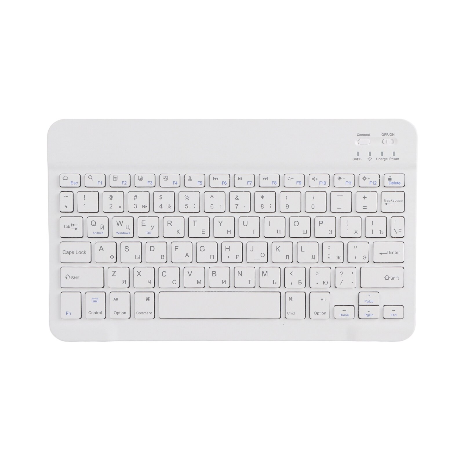 Tastatura wireless Jormftte 10 inch, ultra subtire, Bluetooth ...