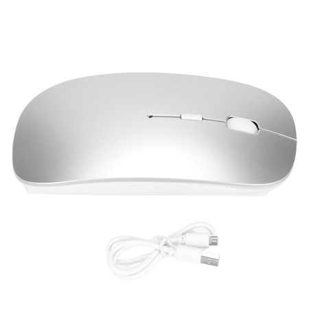 Mouse wireless ultra subtire, reincarcabil, negru, 10m - eMAG.ro
