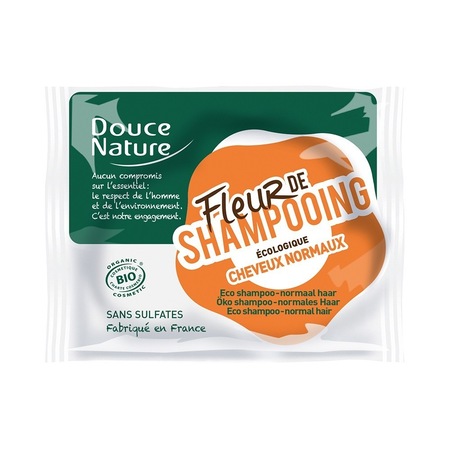 Sampon solid bio pentru par normal, Douce Nature, 85g - eMAG.ro